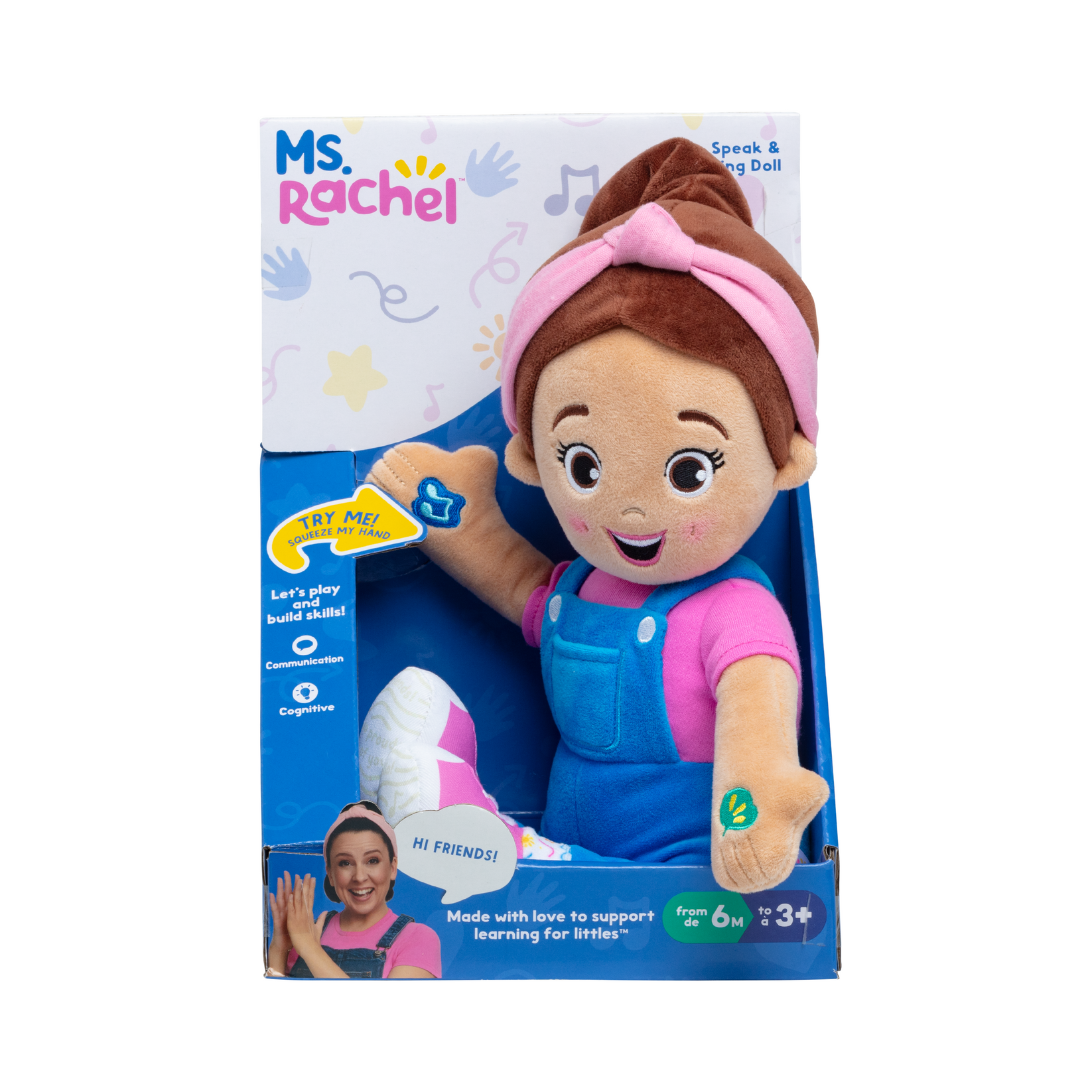 Speak & Sing Doll – Ms Rachel | Official Site