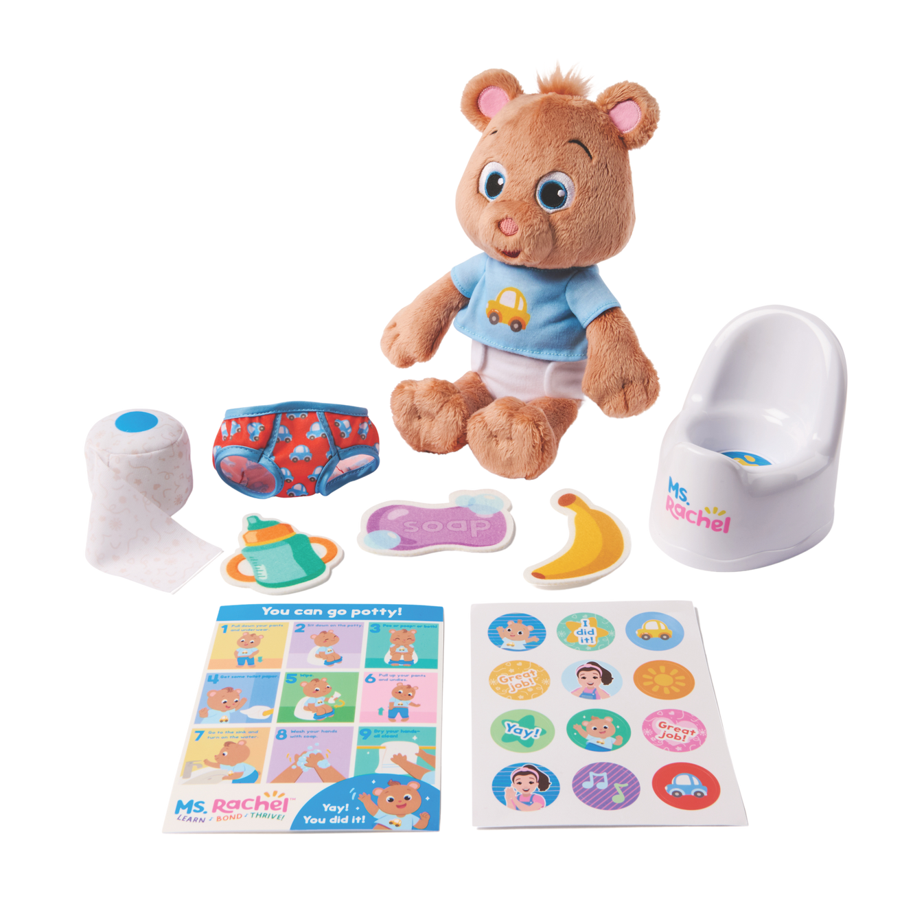 Potty Time with Bean – Ms Rachel | Official Site