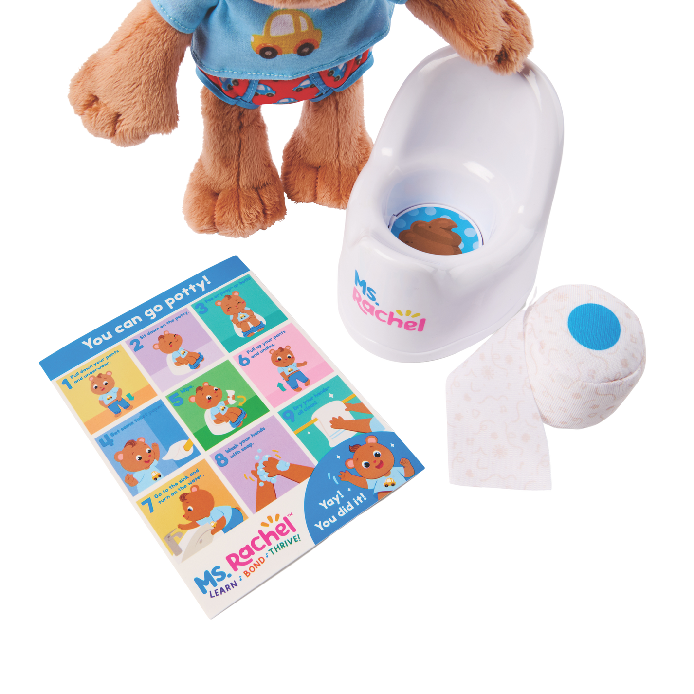 Potty Time with Bean – Ms Rachel | Official Site