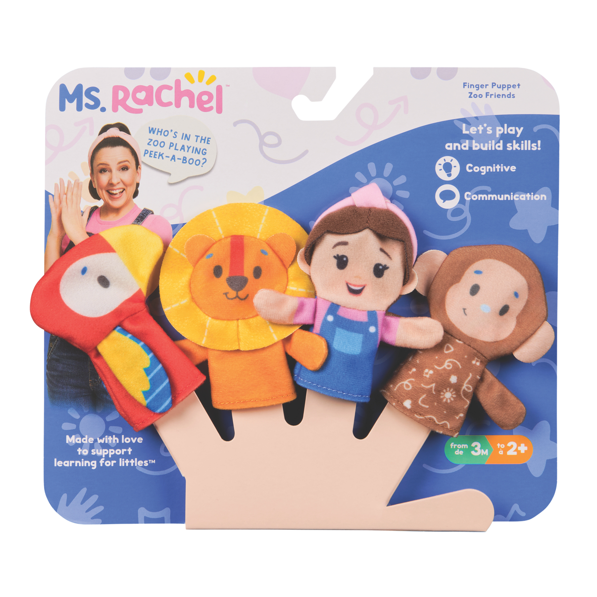 Finger Puppet Zoo Friends – Ms Rachel | Official Site