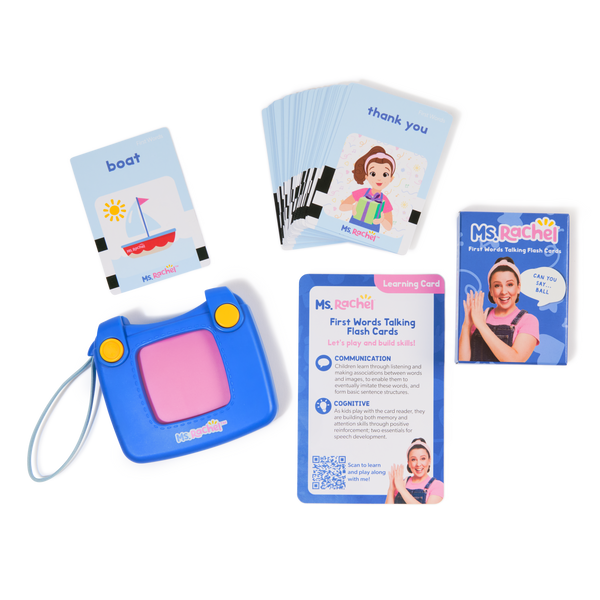First Words Talking Flash Cards – Ms Rachel | Official Site