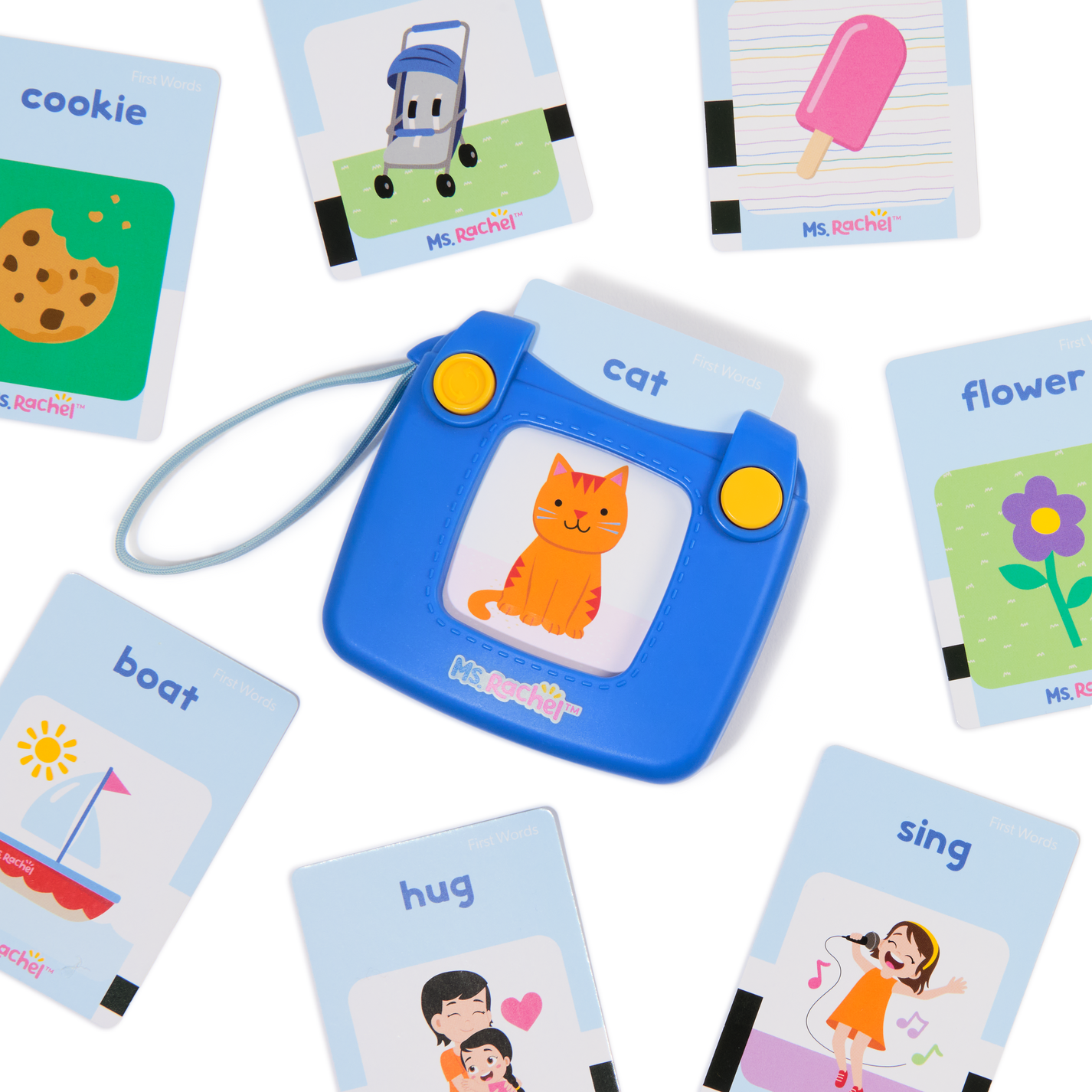 First Words Talking Flash Cards – Ms Rachel | Official Site