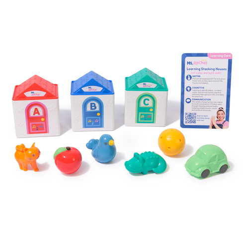 Learning Stacking Houses – Ms Rachel | Official Site