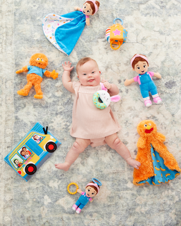 Hop Little Bunnies Soft Rattle – Ms Rachel | Official Site