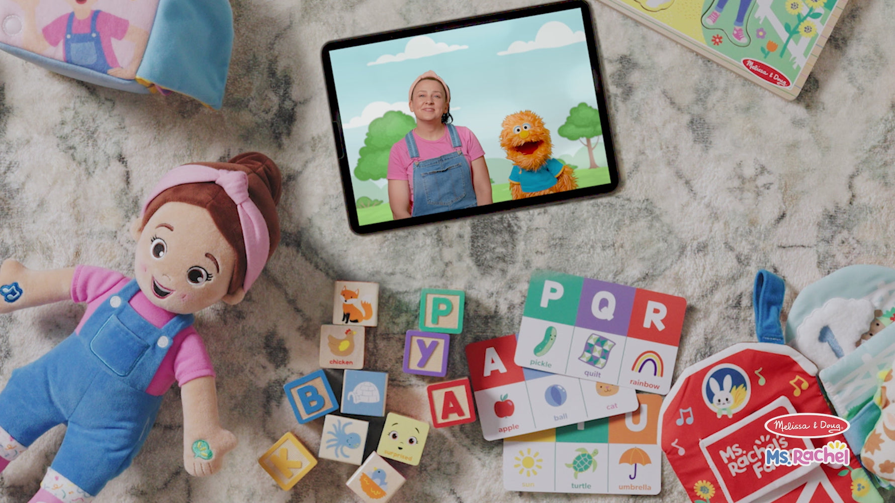 Wooden Learning Blocks – Ms Rachel | Official Site