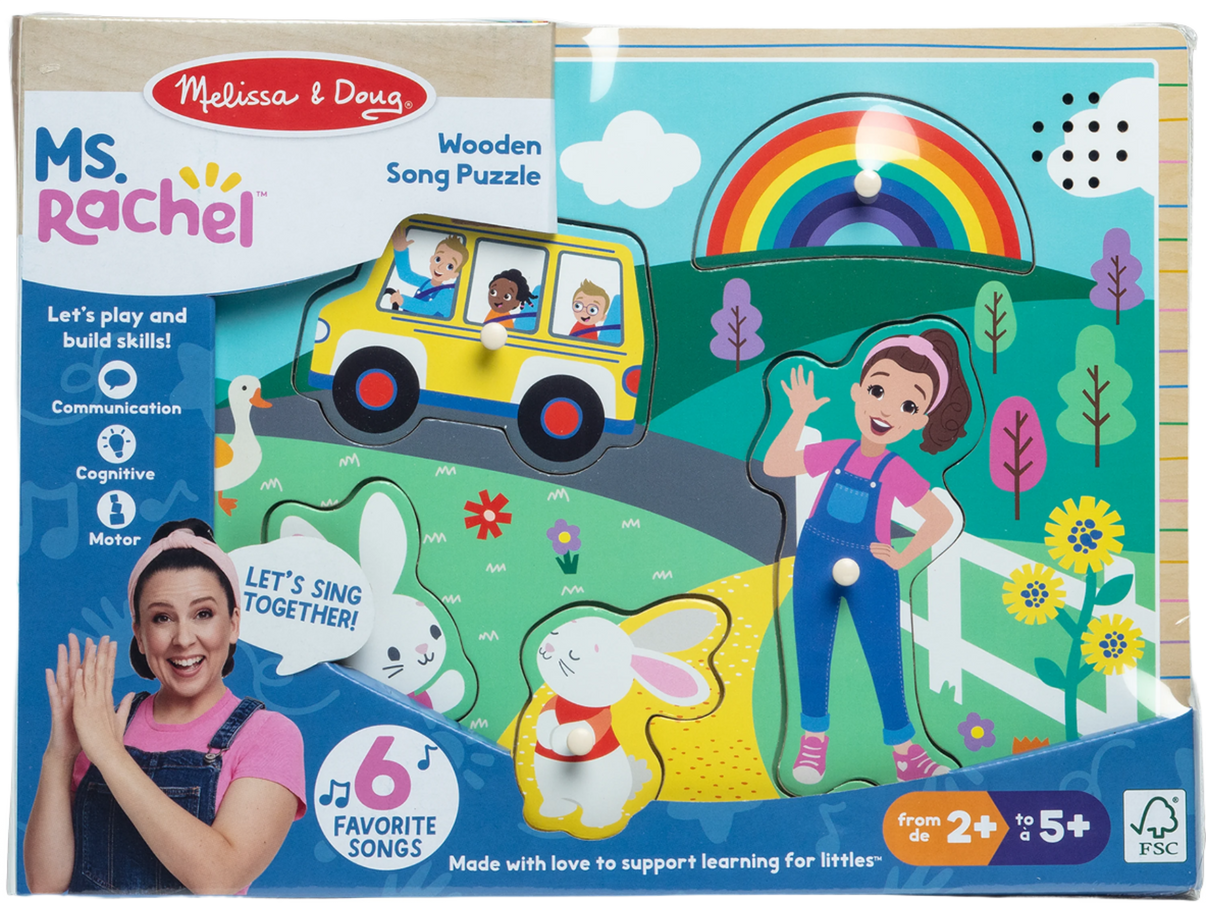 Wooden Song Puzzle – Ms Rachel | Official Site