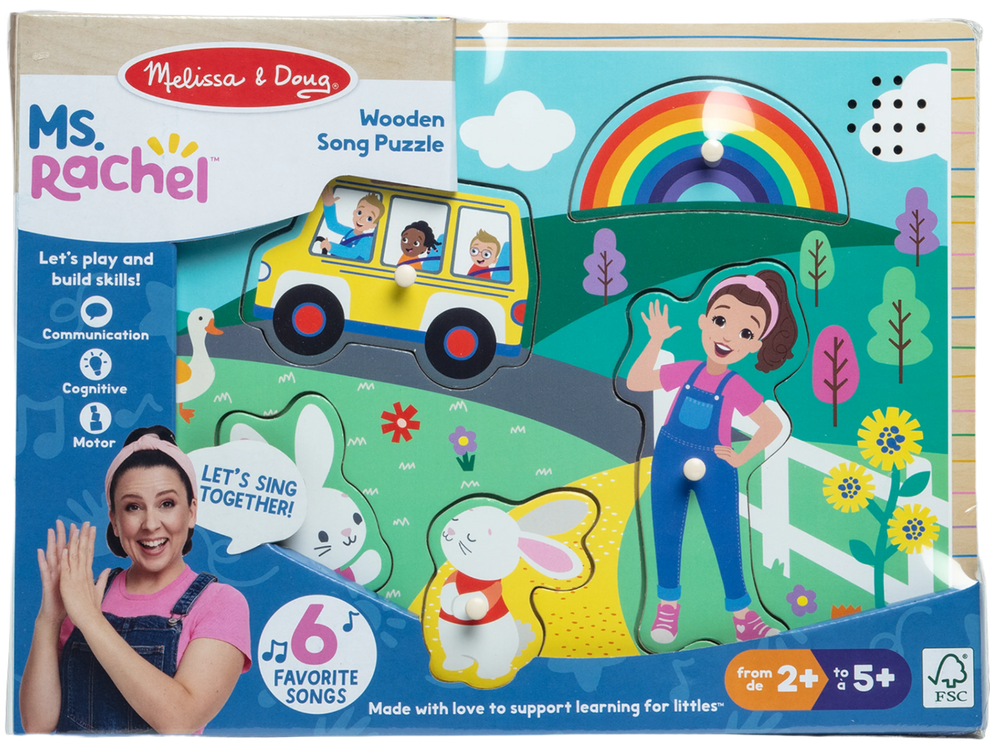 Wooden Song Puzzle – Ms Rachel | Official Site